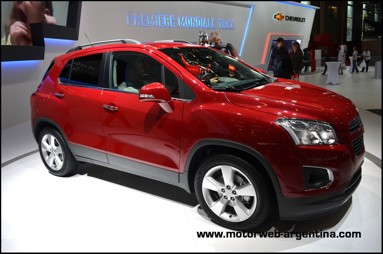 PARÍS 2012: Así es el Chevrolet Trax, próximamente en el Mercosur ...
